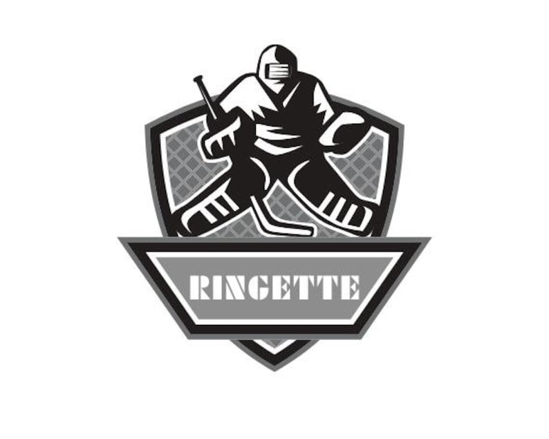 Ringette Goalie SVG, PNG, JPG - Etsy