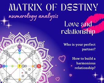 Destiny Matrix Numerology Analysis in 24HR Soul Purpose Reading Matrix ...