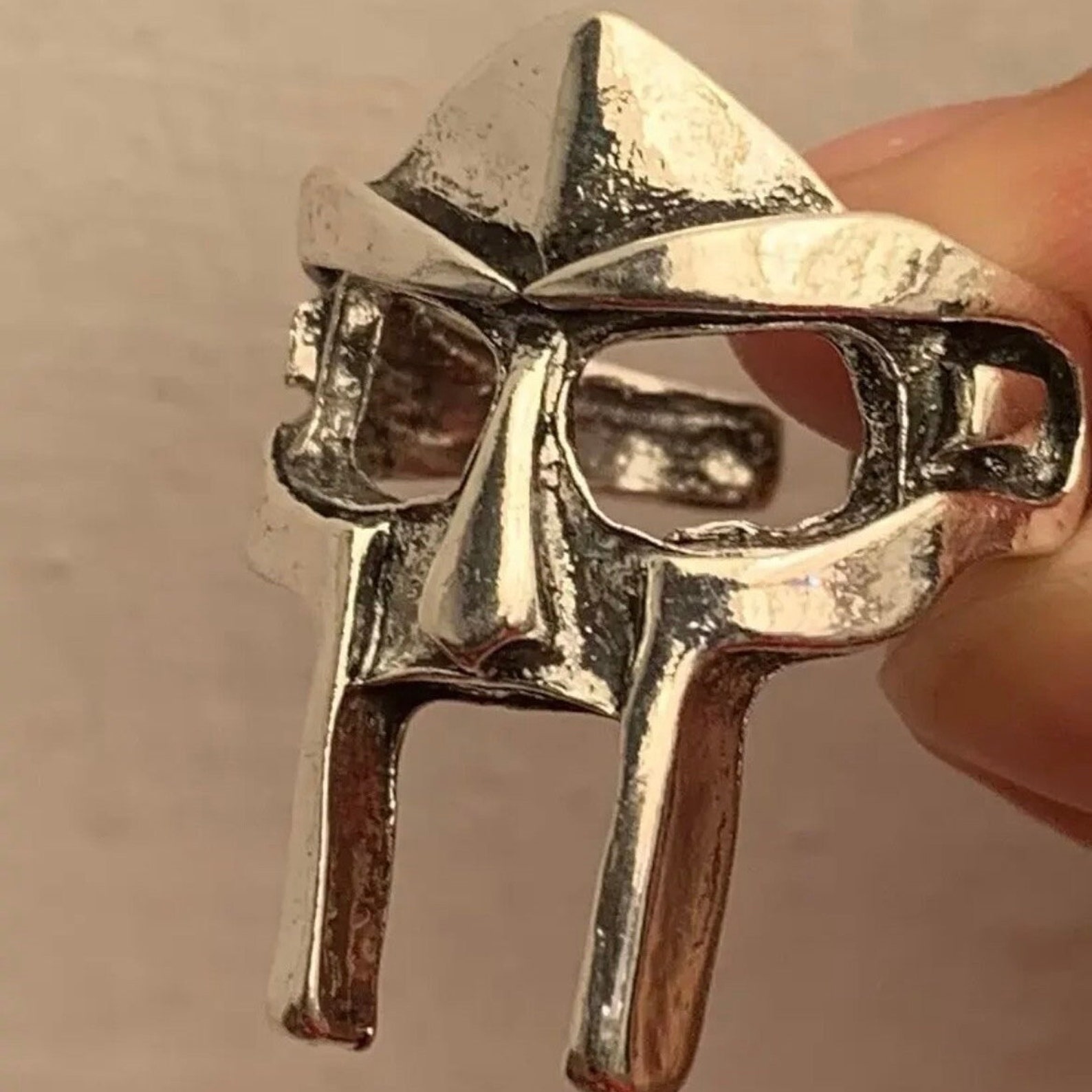 Mf Doom Ring for Mf Doom Merch - Etsy