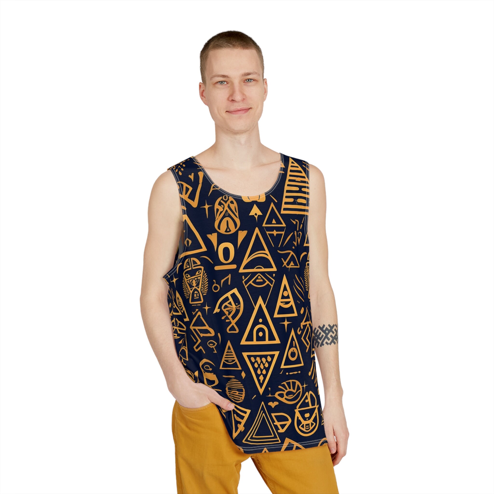 Men's Tank Pyramid Patterns - Etsy
