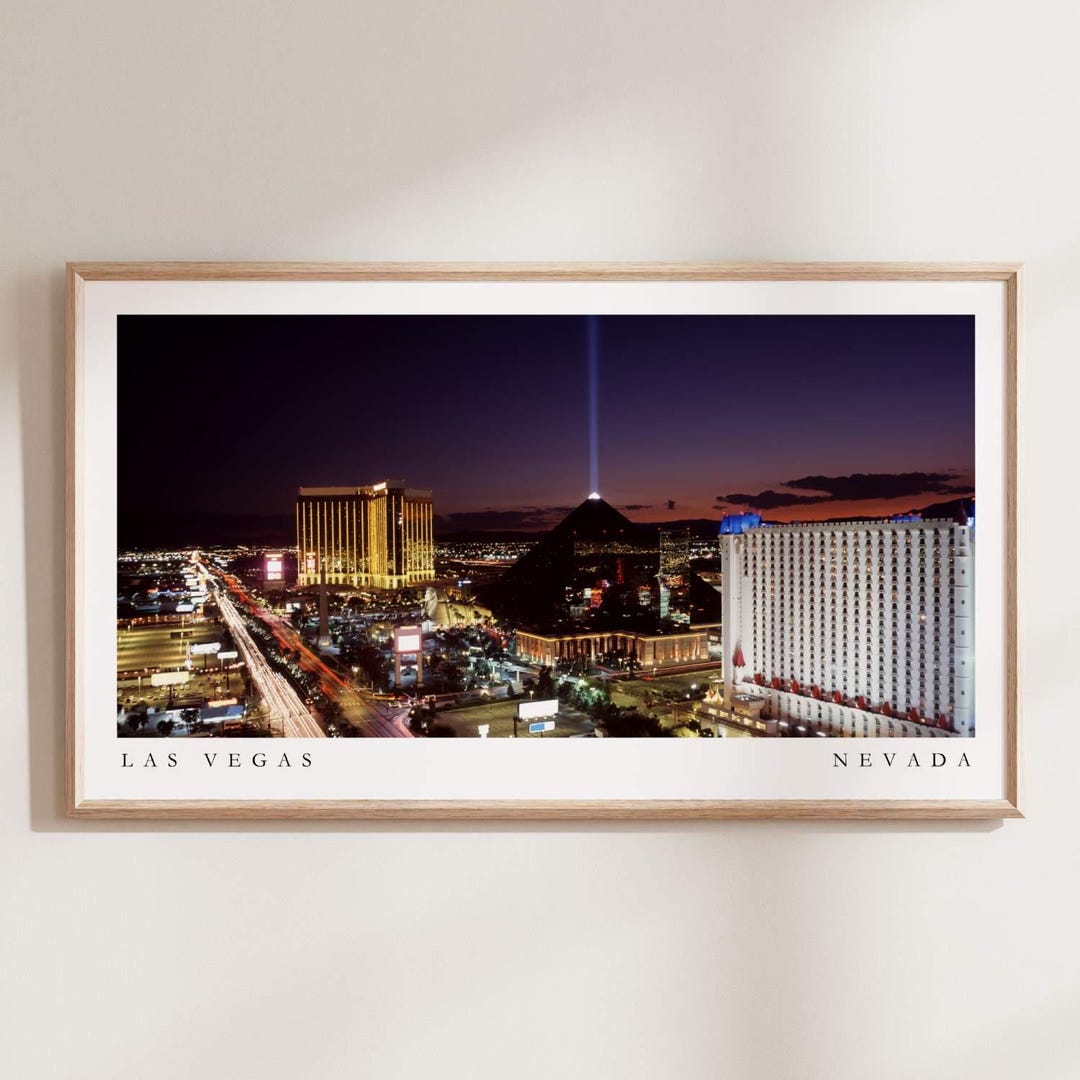 Las Vegas Frame TV Art, Las Vegas Photography, Samsung TV Art, Travel ...