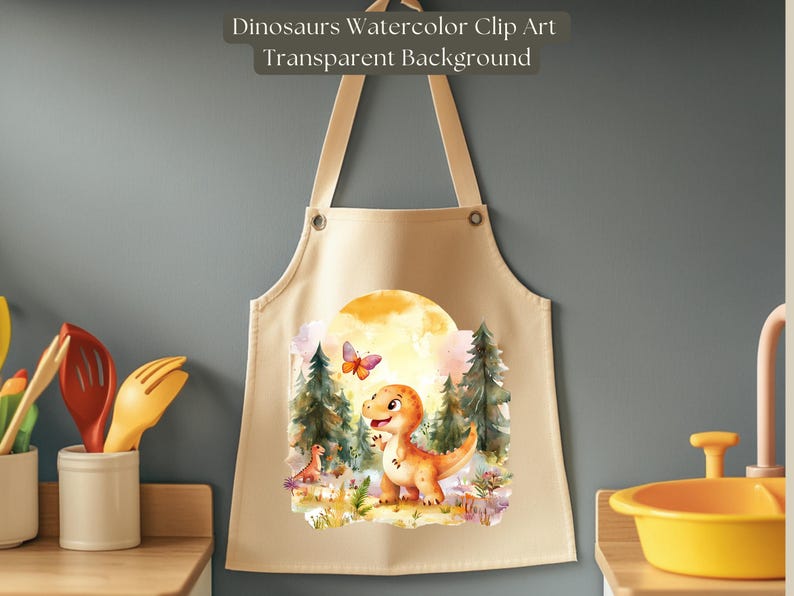 Watercolor Baby Dinosaurs Clip Art, Cute Dinosaur PNG & SVG, Nursery ...