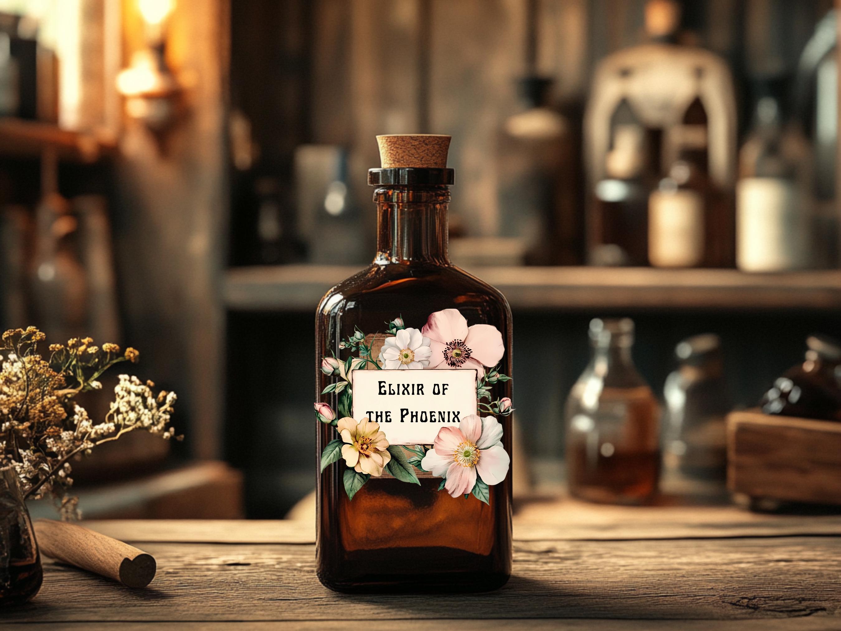 Apothecary Labels Editable Vintage Printable Bottle Labels Custom ...