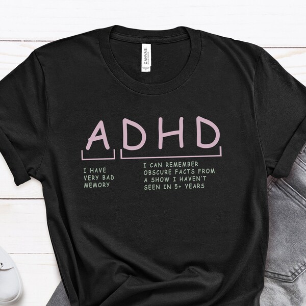 Adhd Shirt - Etsy