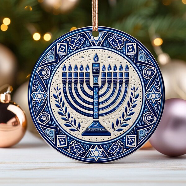 Hanukkah Ornaments - Etsy