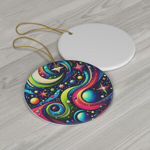 Cosmic Star Pattern Ornament Celestial Christmas Decor for Astrology ...