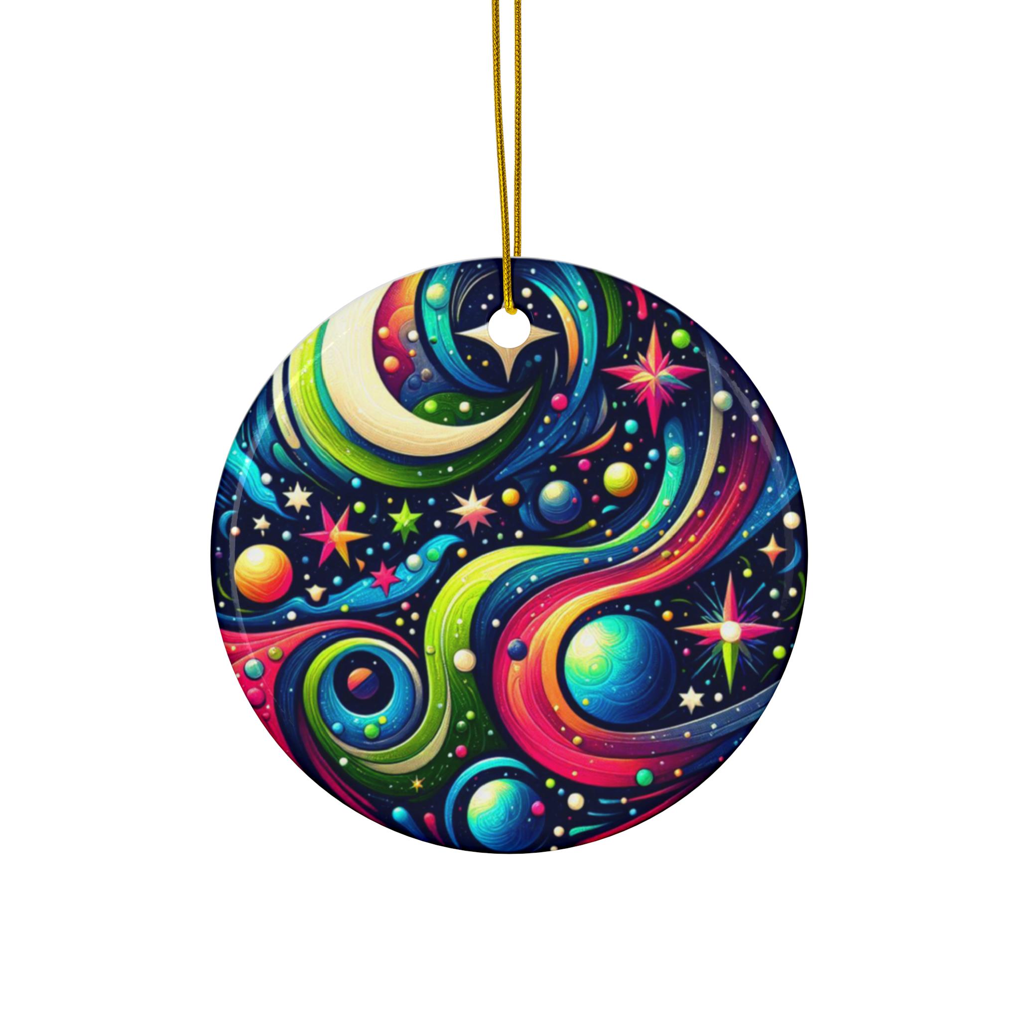 Cosmic Star Pattern Ornament Celestial Christmas Decor for Astrology ...