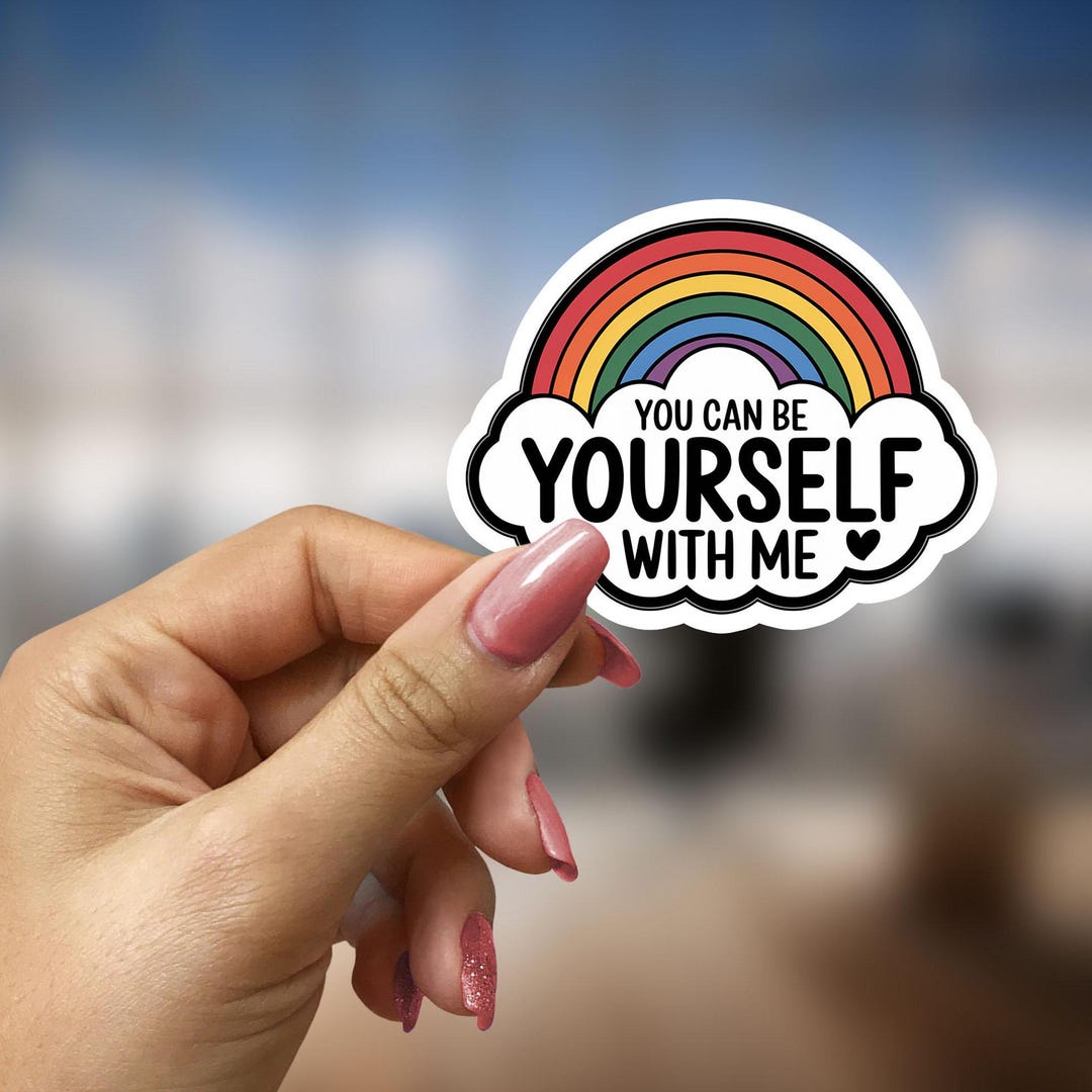Cherry Pride Stickers for LGBTQ Support Vinyl Decal Cute Fruit Sticker ...