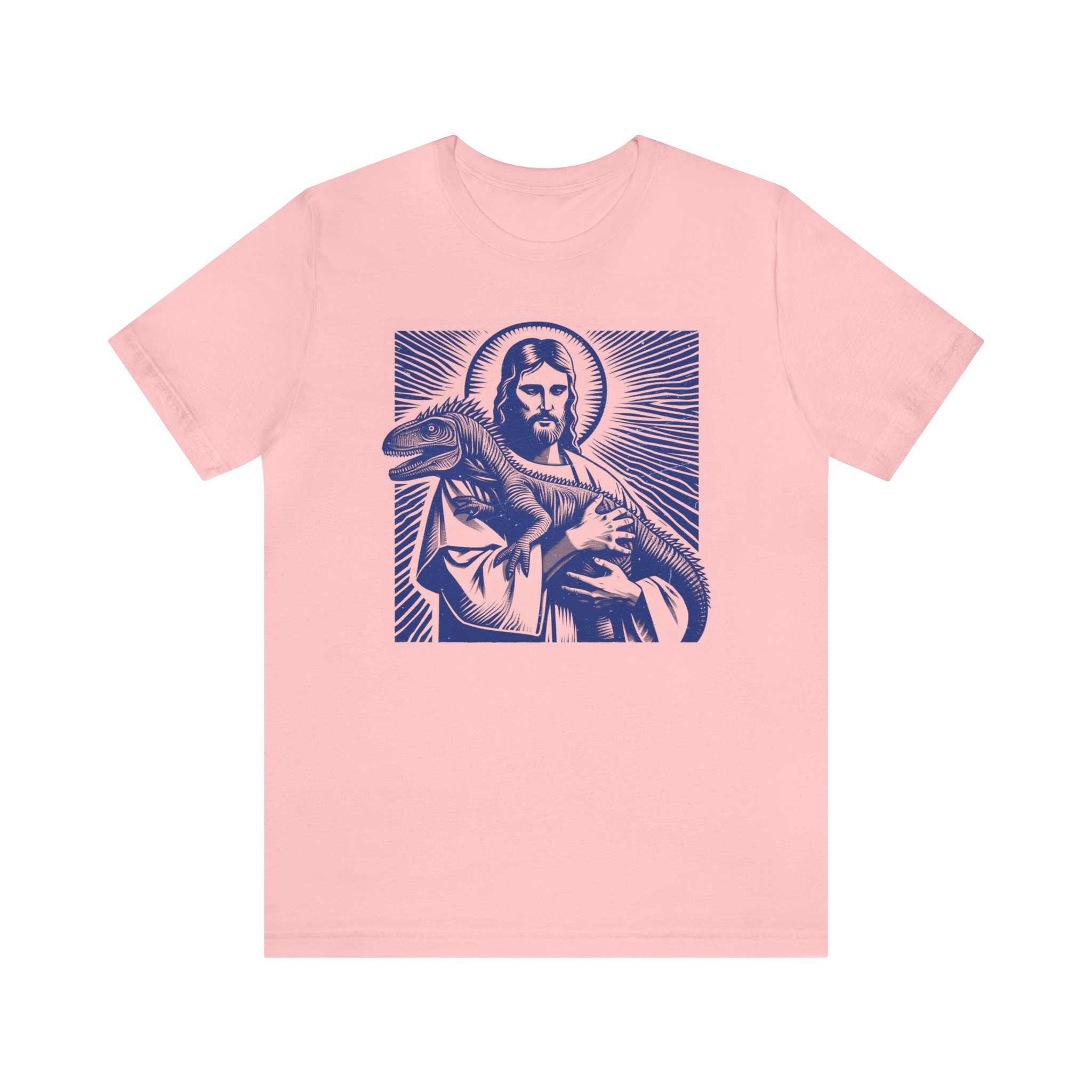Dinosaur Shirt Jesus Holding Dinosaur Tshirt for Christian Sweatshirt ...