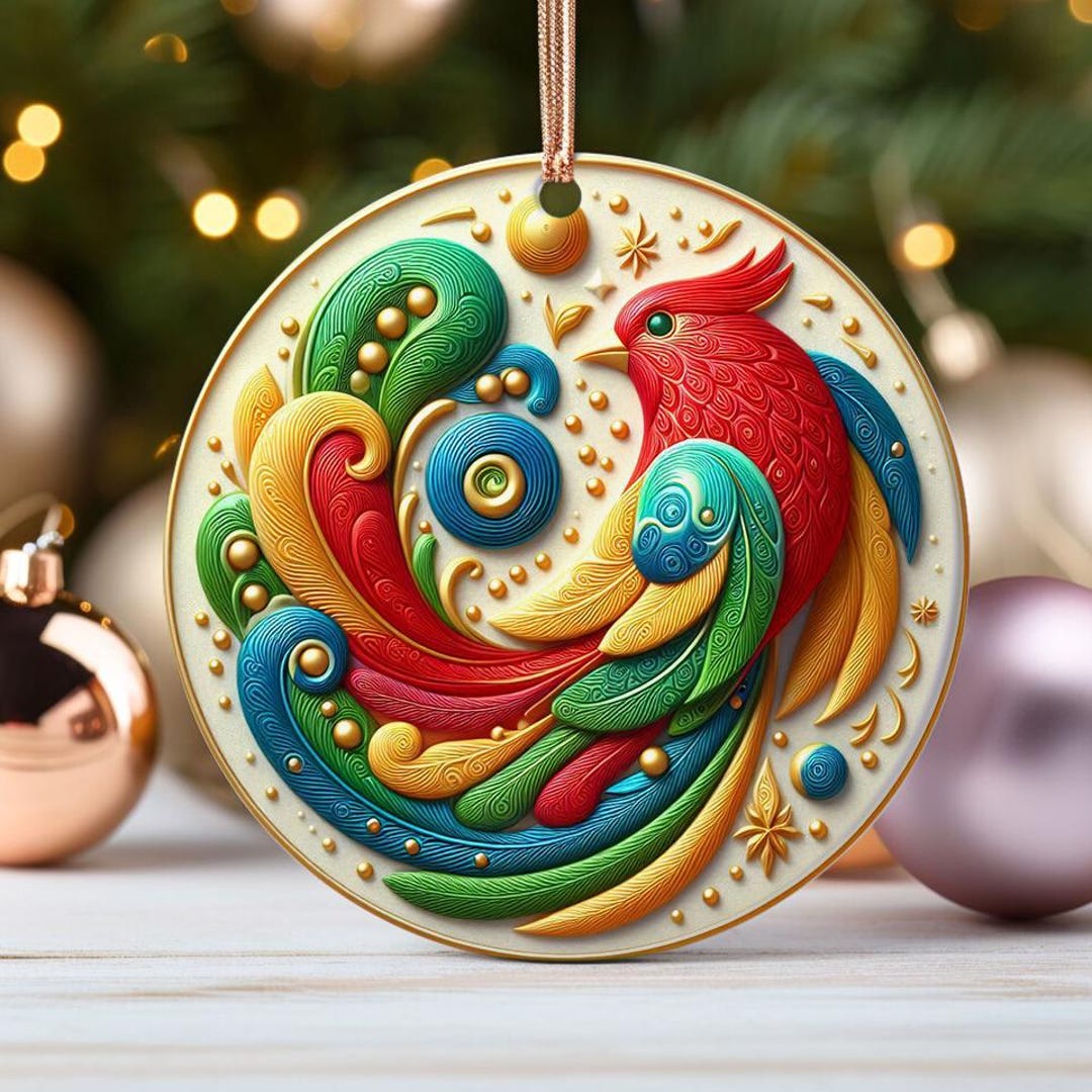 Birdwatcher Ornament Cute Bird Christmas Tree Decor Gift for Bird ...