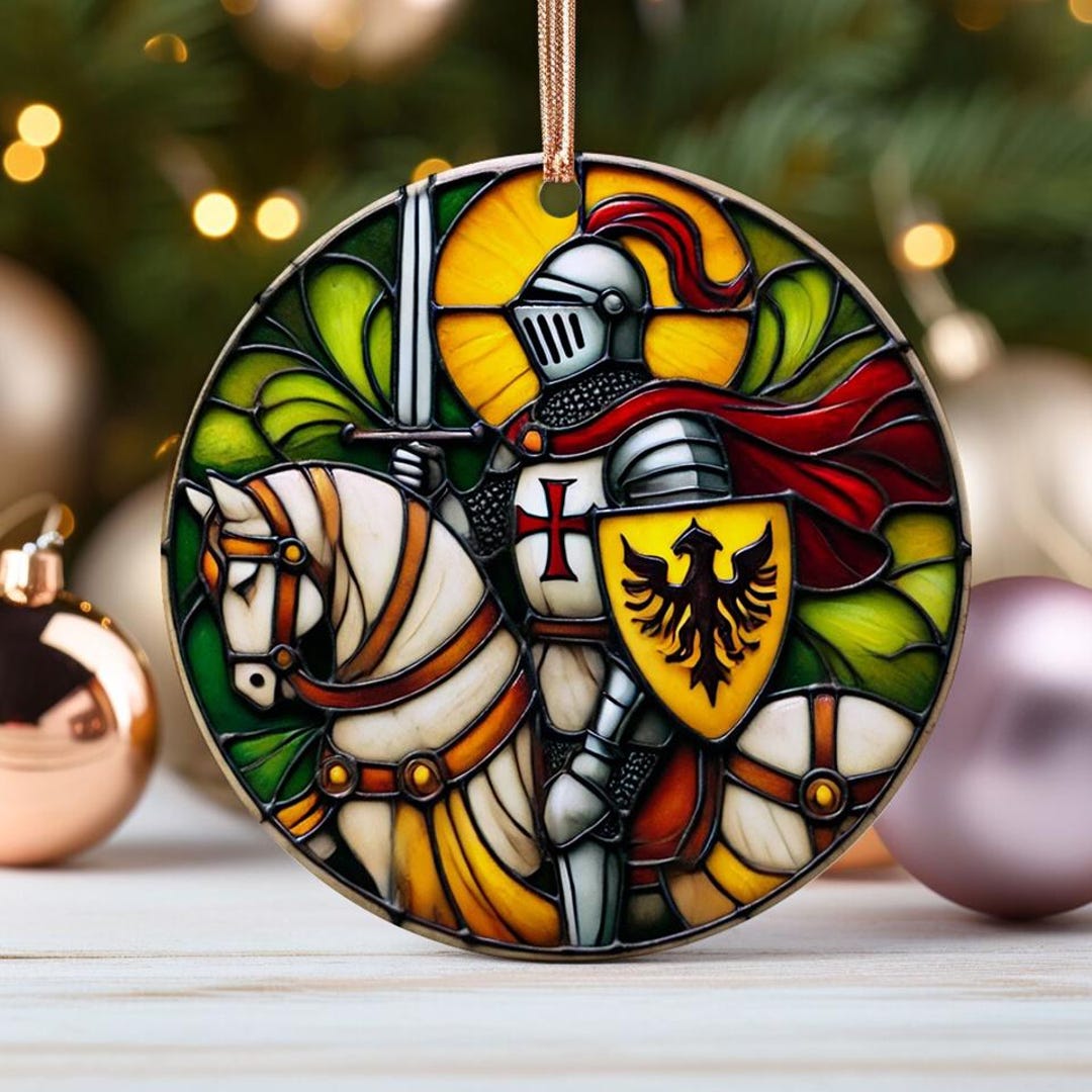 Lithuanian Knight Ornament Vytis Symbol Baltic Heritage Gift Lithuania ...