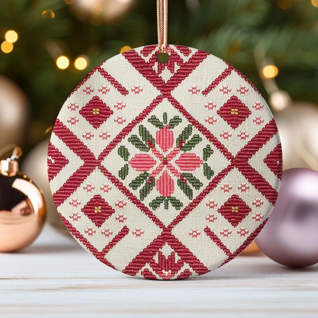 Handcrafted Lebanon Ornament Nature Inspired Gifts With Arabesque ...
