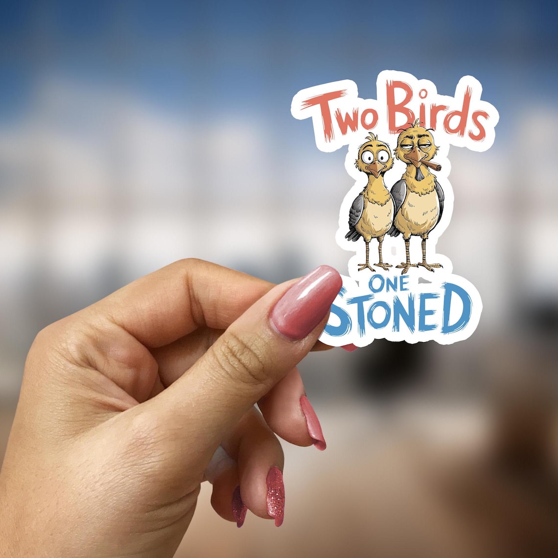 Funny 420 Decal Sticker Weed Lover Gift Stoner Humor Decor Cannabis ...