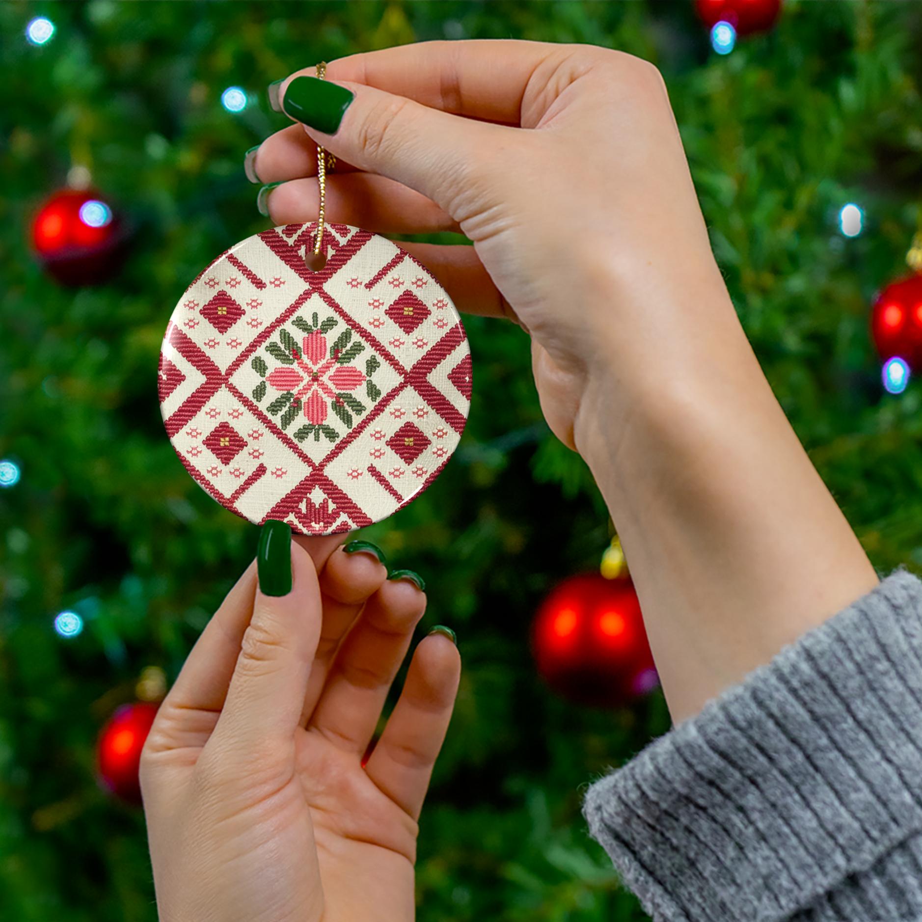 Handcrafted Lebanon Ornament Nature Inspired Gifts With Arabesque ...