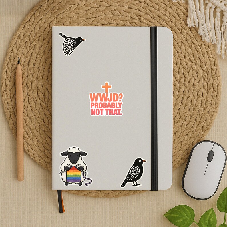 Funny Religious Sticker Bible Verse Humor Gift for Christian Friends ...