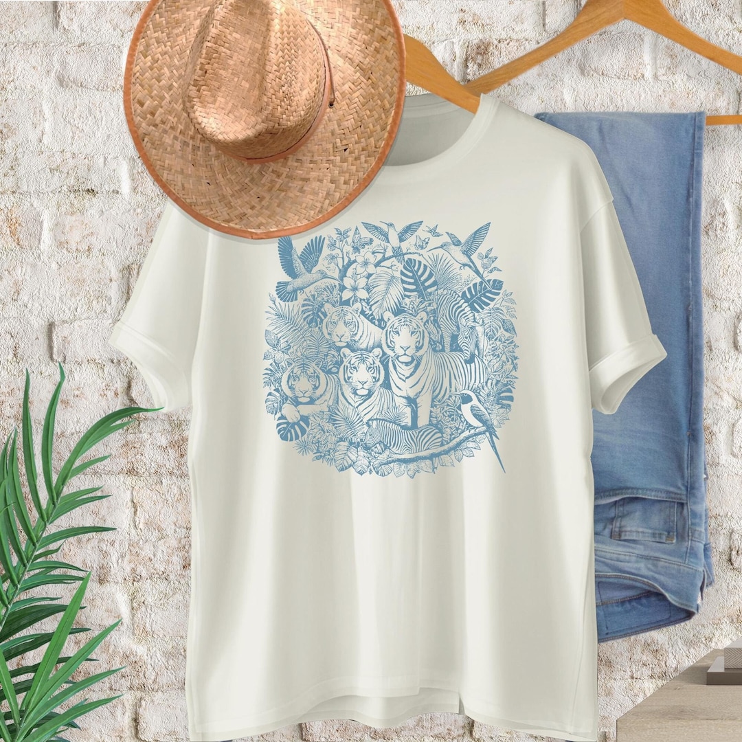 Retro Rainforest Wildlife Shirt 90s Nature-inspired Gifts for Wildlife ...