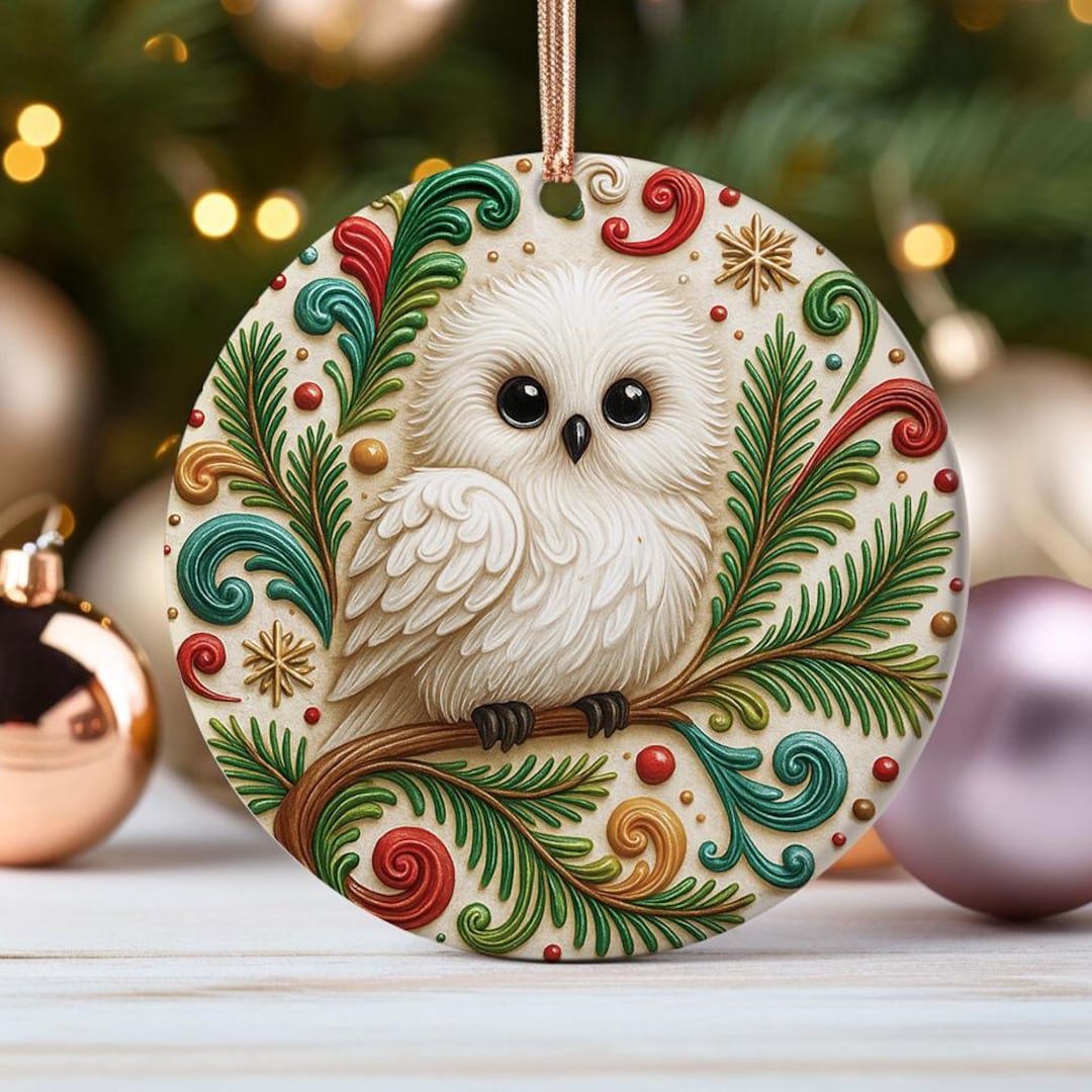 Birdwatcher Ornament Cute Bird Christmas Tree Decor Gift for Bird ...
