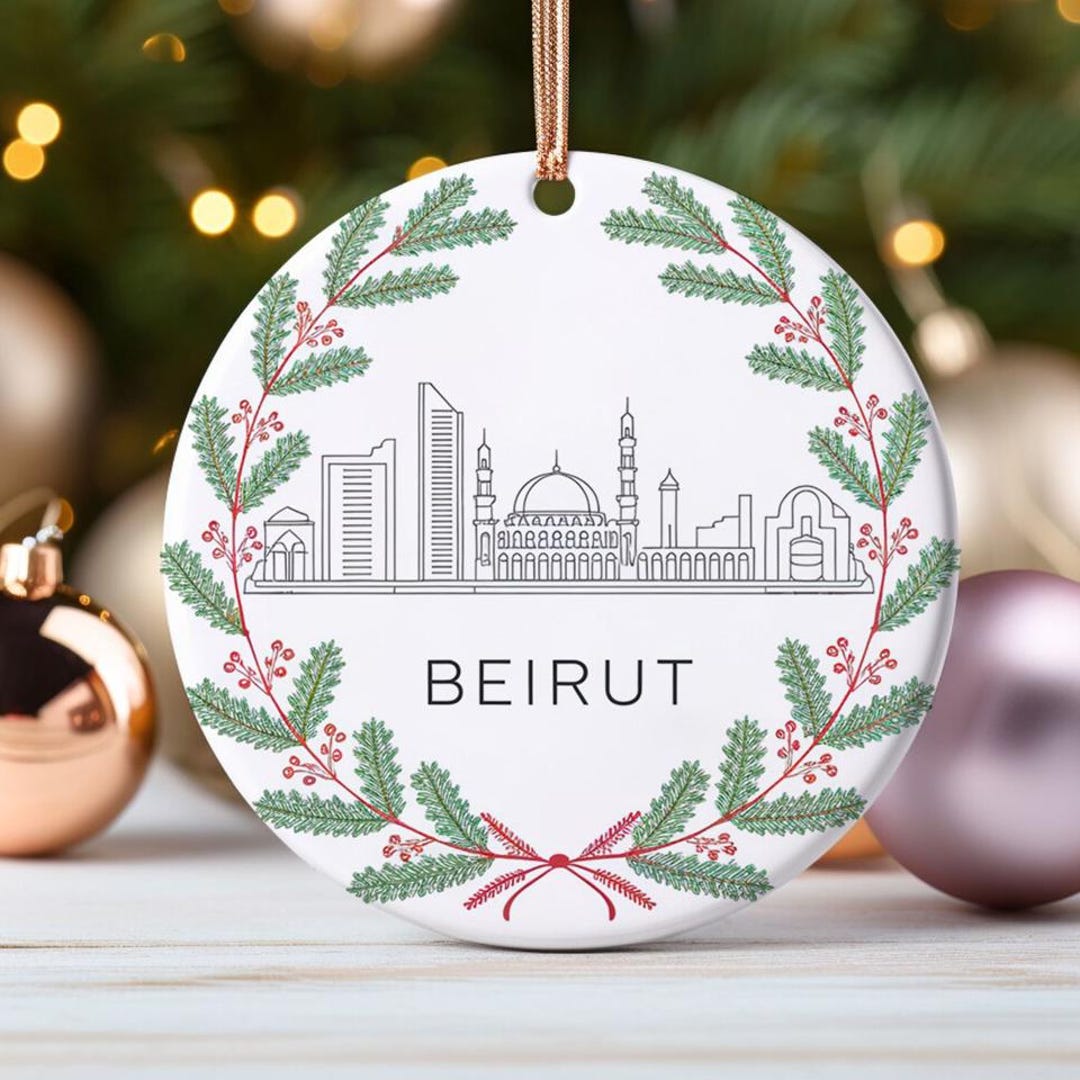 Lebanese Mosaic Ornament Handmade Holiday Decor Inspired by Traditional ...