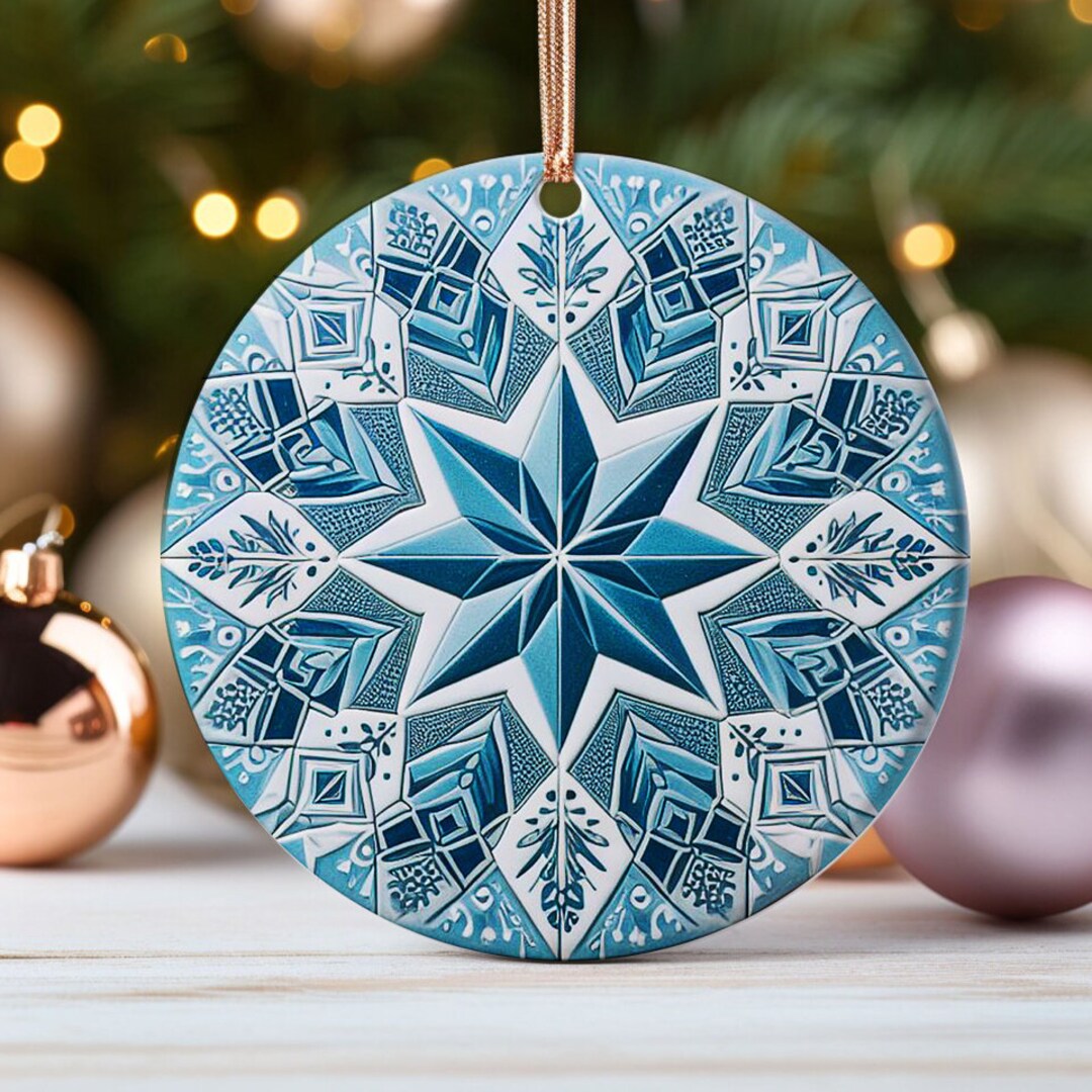 Norwegian Christmas Ornaments Nordic Star Christmas Elegant Hanging ...