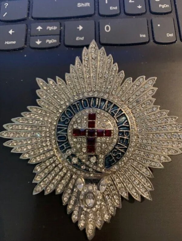 Star of Knight Companion ORDER OF the GARTER - Etsy