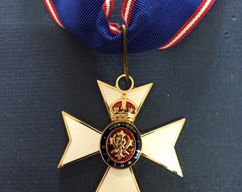 British ROYAL VICTORIAN ORDER Replica Knight Commander Star 1896 - Etsy