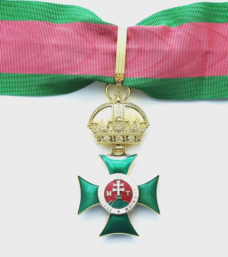 Neck Badge - Commander - the ORDER of SAINT STEPHEN of Hungary ...