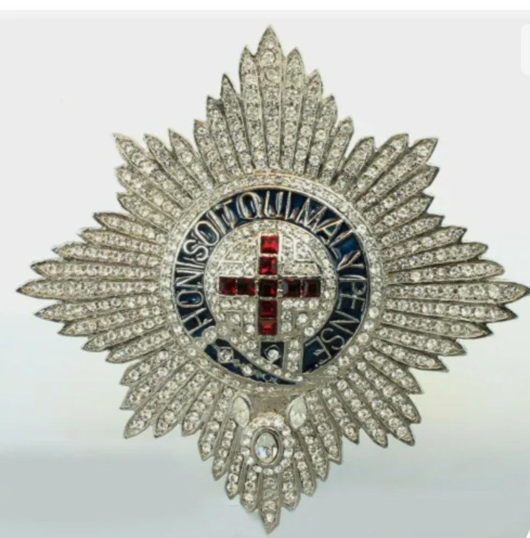 Star of Knight Companion ORDER OF the GARTER - Etsy