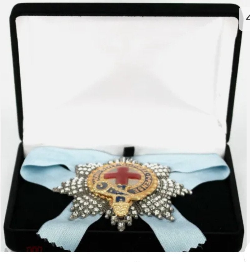 ORDER OF GARTER With Diamonds - Etsy UK