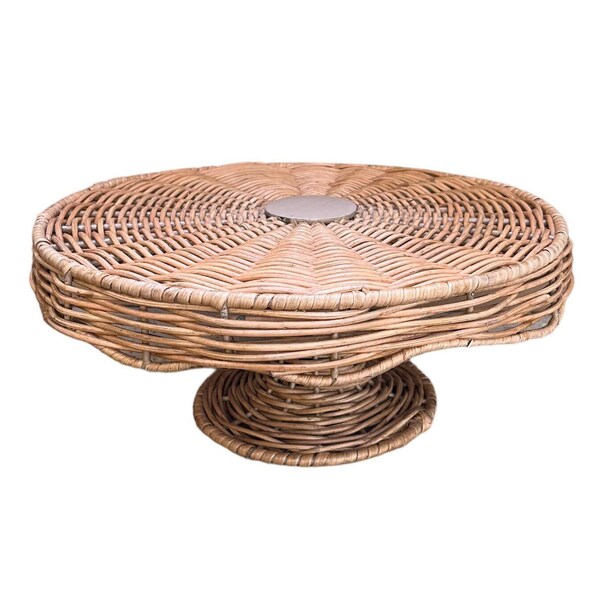 Wicker Cake Stand - Etsy