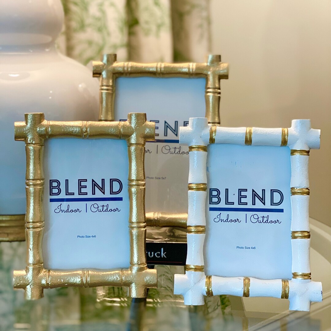 Faux Bamboo Picture Frame - Etsy