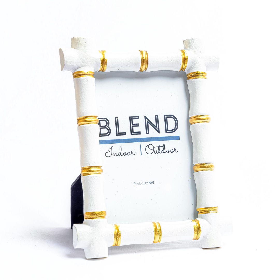 Elegant Faux Bamboo Picture Frame | French Colonial Art Deco Indochine ...