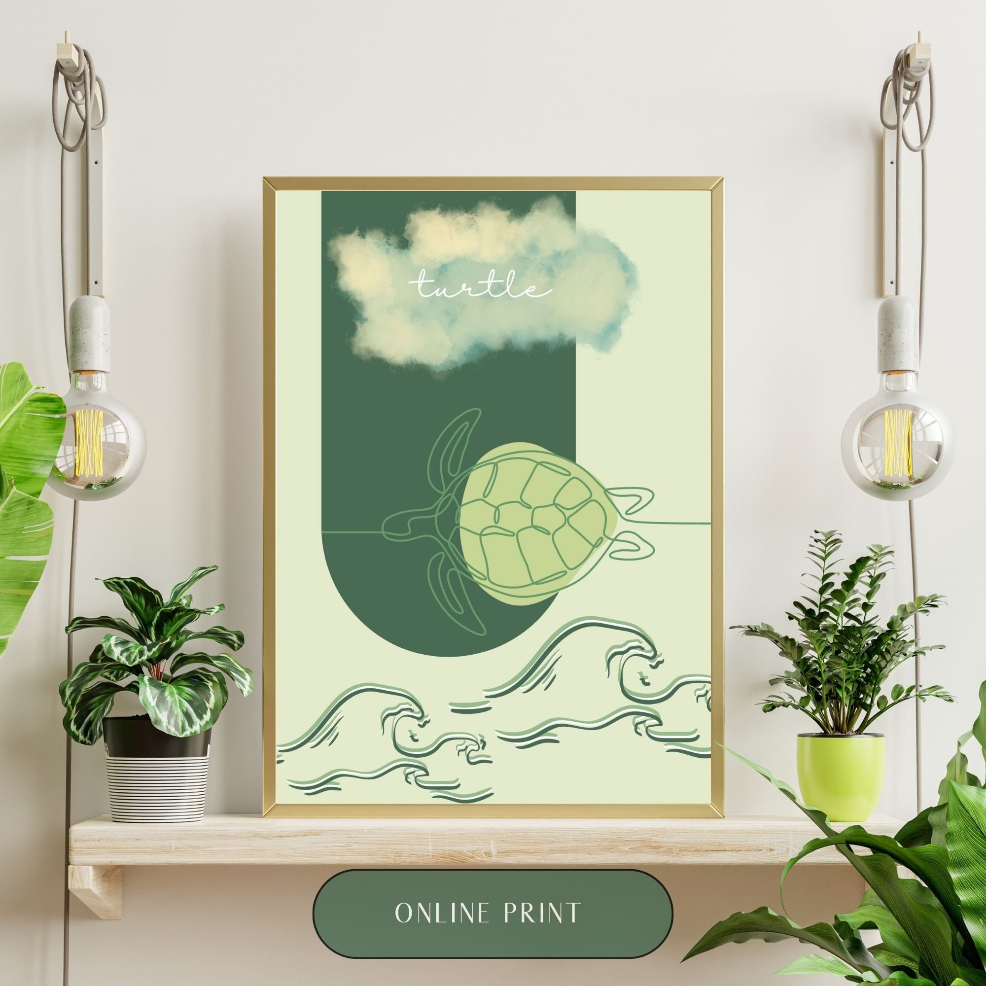 Digital Download Poster Art-line Art Pattern-poster for Boys and Girls ...