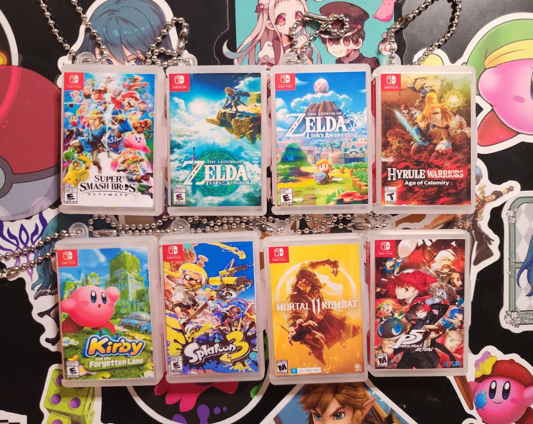Nintendo Switch Mini Case Keychain - Etsy