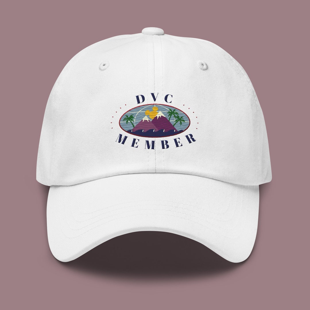 Disney Vacation Club Retro Logo Embroidered Hat | DVC Member Cap ...