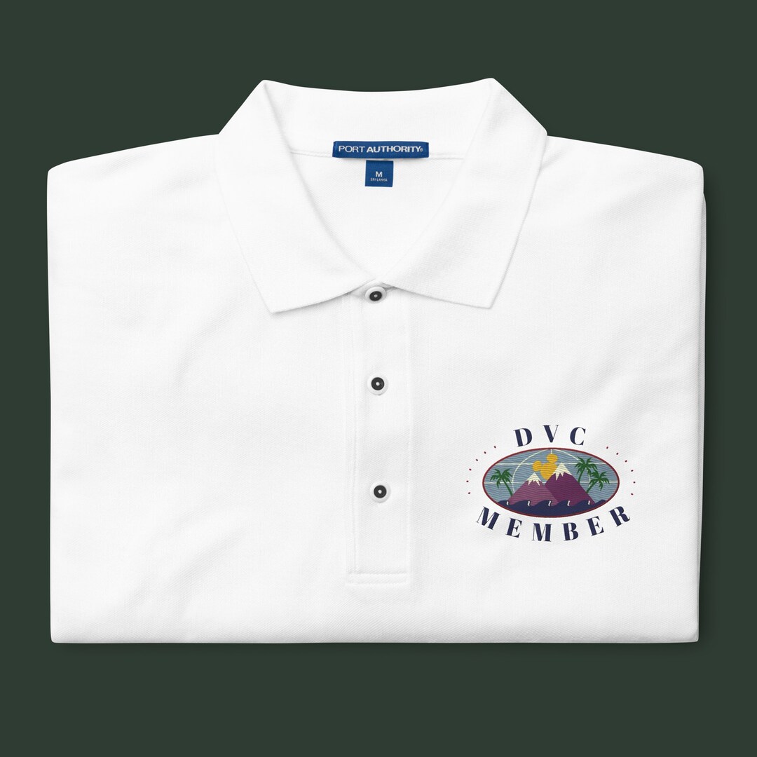 Disney Vacation Club Retro Logo Embroidered Polo - Relaxed Fit | DVC ...