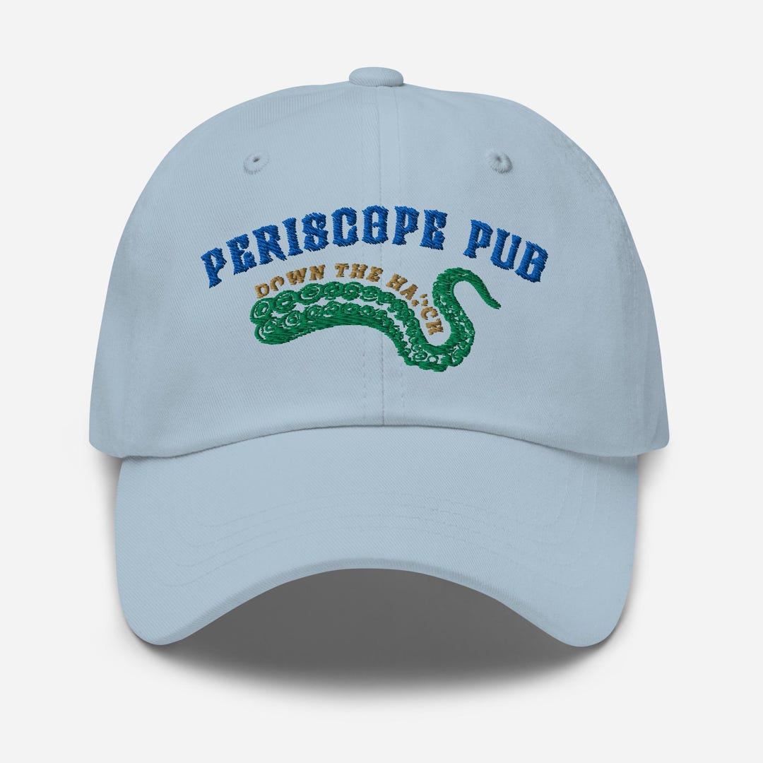 Periscope Pub Embroidered Hat Disney Treasure Cruise Line Cap Subtle ...