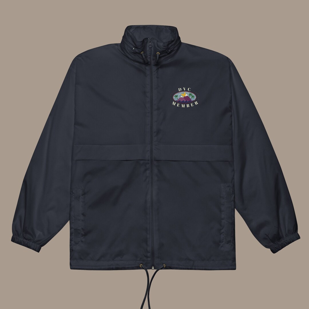 Disney Vacation Club Member Embroidered Unisex Windbreaker | Subtle ...