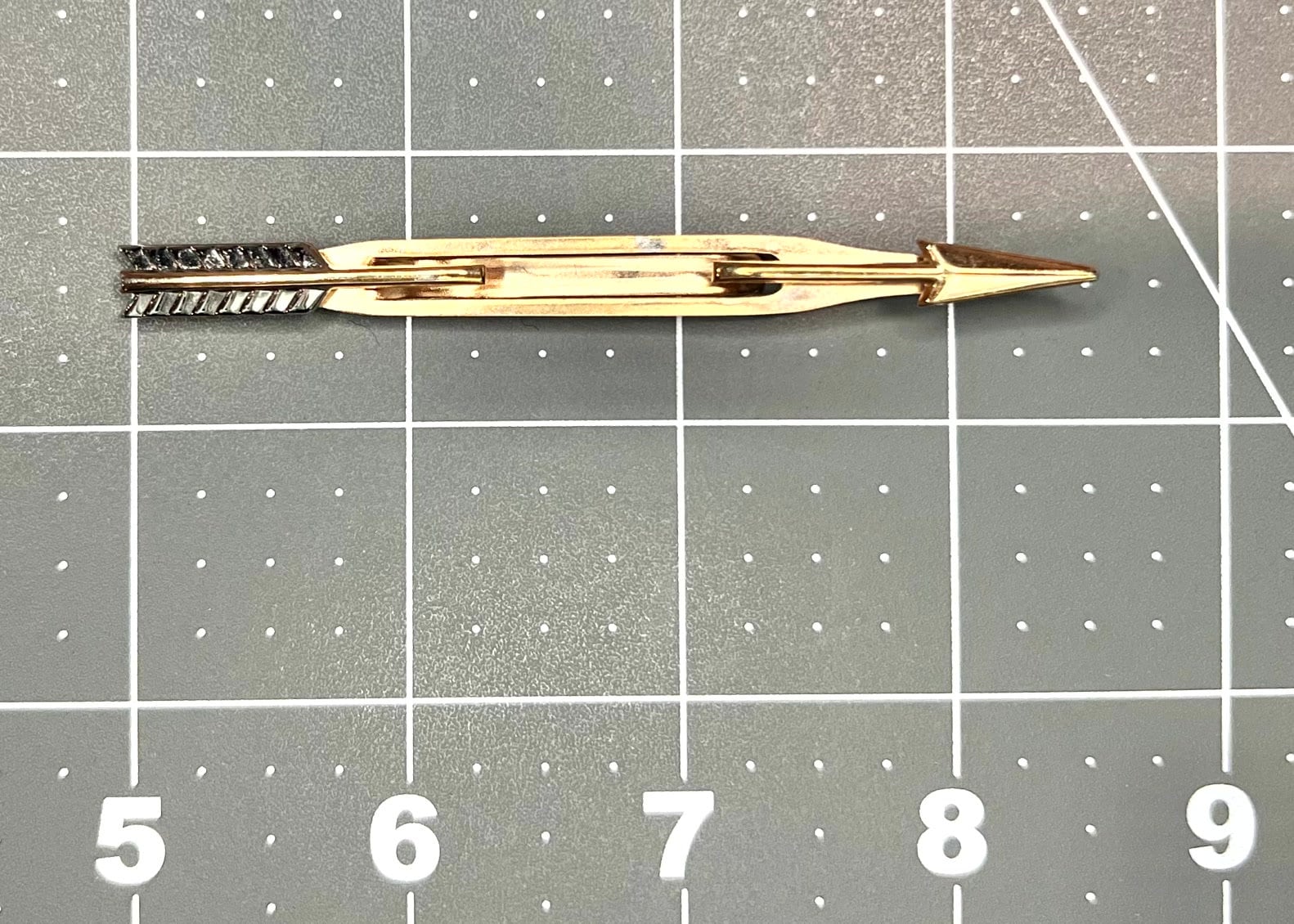 Vintage Swank White Gold Arrow Tie Bar – Elegant Men’s Accessory - Etsy