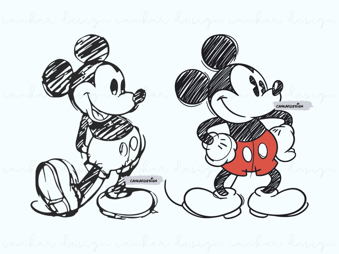Mouse Face Svg, Mouse Svg, Classic Mouse Sketch Svg, Retro Mouse Svg ...