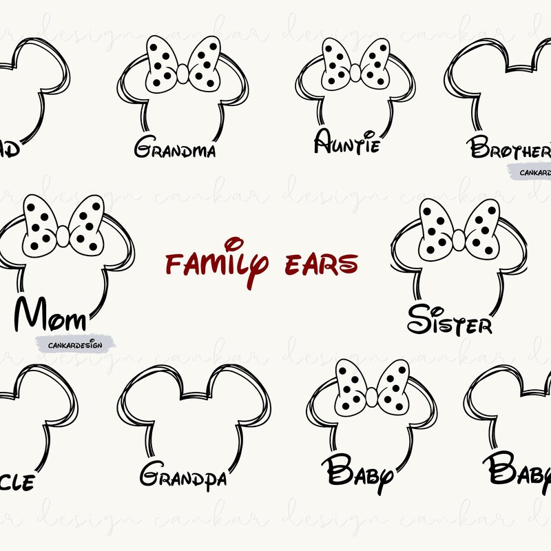 Mouse Family - Etsy