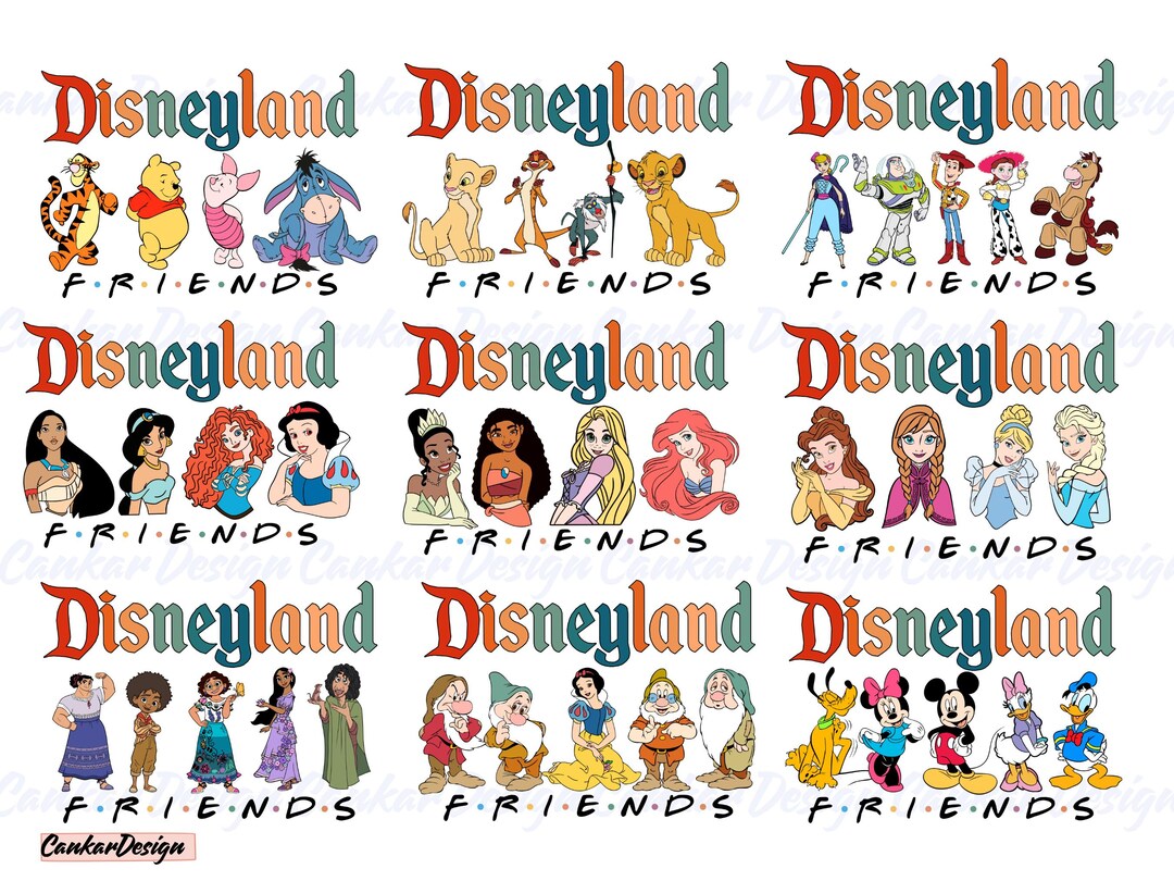 Bundle Friends Png, Bundle Family Trip Png, Magical Kingdom Png ...