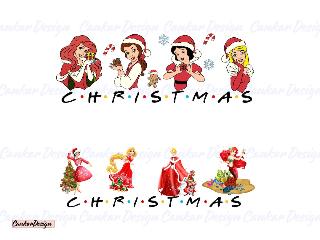 Christmas Princess Png, Princess Png, Merry Christmas Png, Holiday ...
