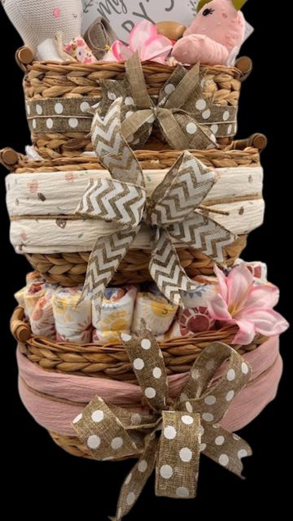 Bijou Baby Luxury Baskets - Etsy