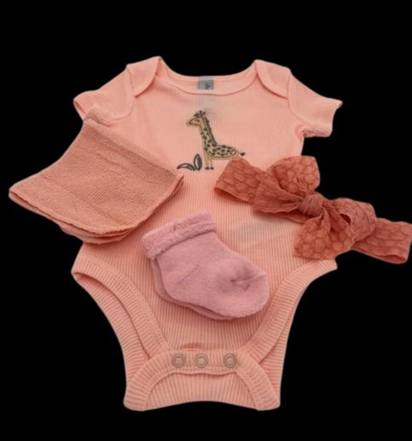 Gorgeous Baby Shower Gift Bundle, Baby Girl Gift Set, Baby Girl Outfit ...