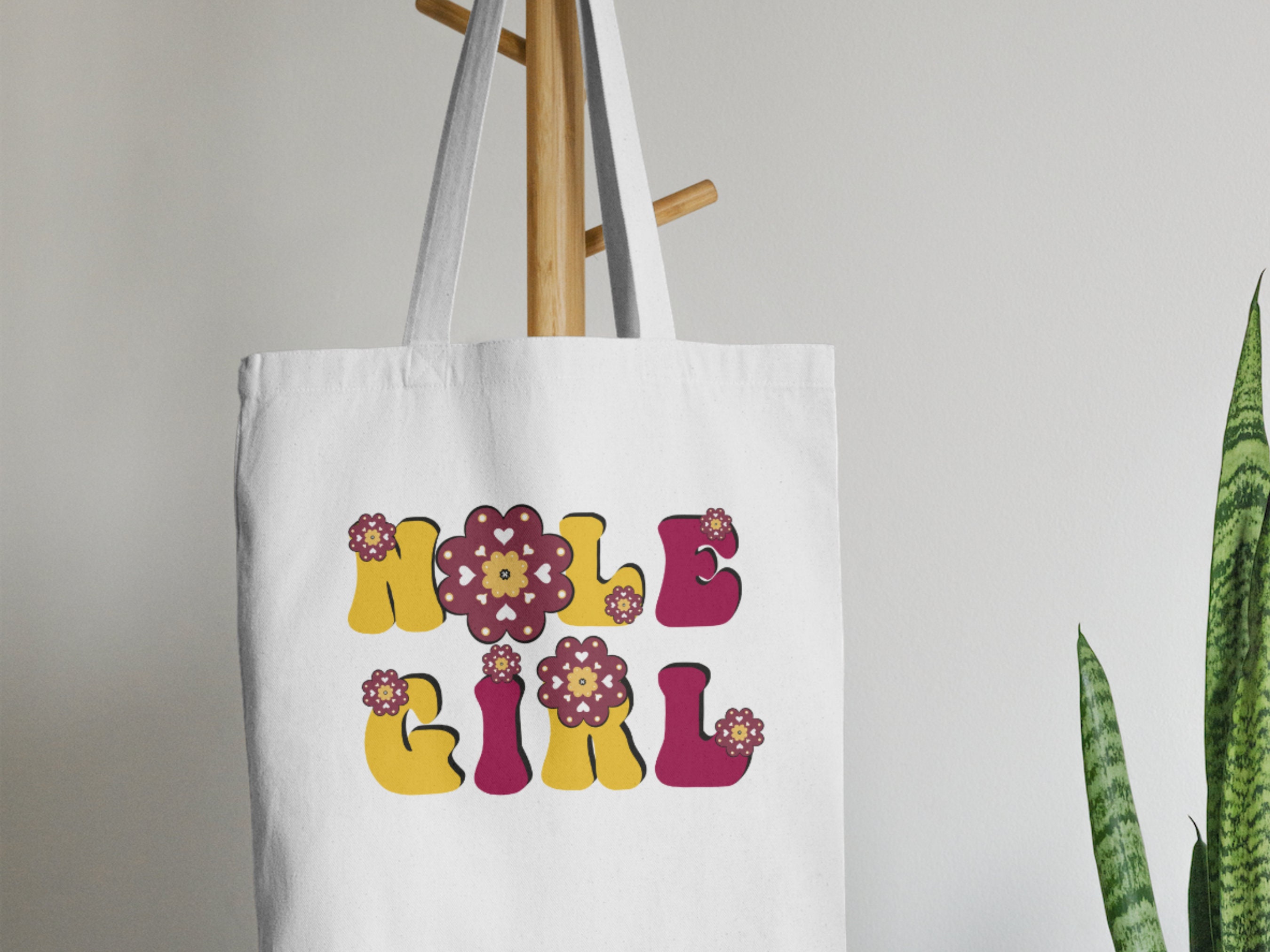 FSU PNG, Nole Girl, Retro, Floral Sticker, Seminoles Girl, Noles, FSU ...