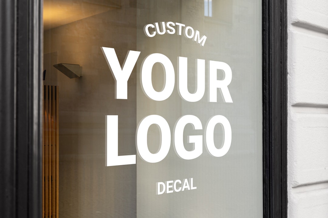 Custom Outdoor Vinyl Decals / Your Business Logo or Design / Vinyl ...