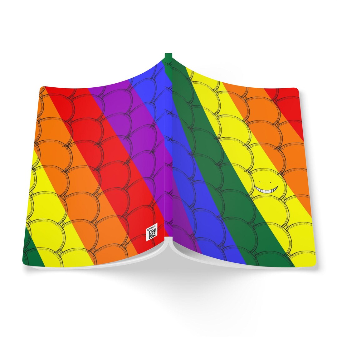 Koro-sensei Pride Journal Softcover Notebook | LGBTQ+ Assassination ...