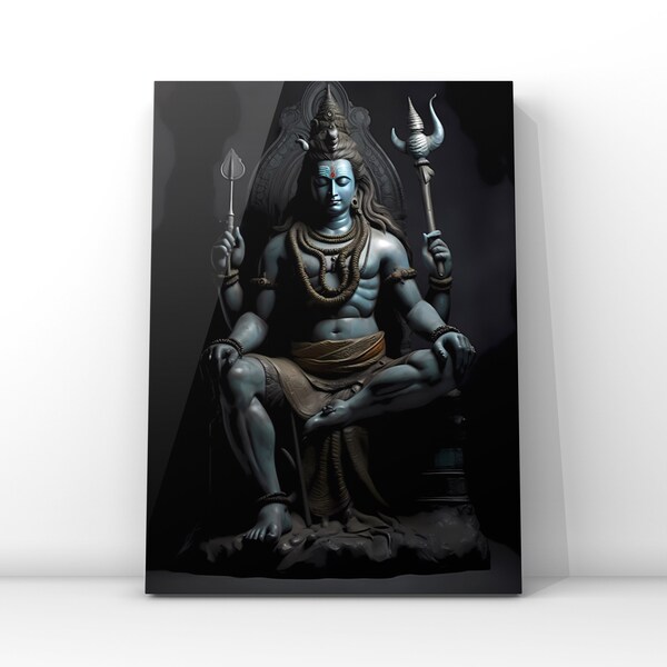 Mahadev Wall Art - Etsy
