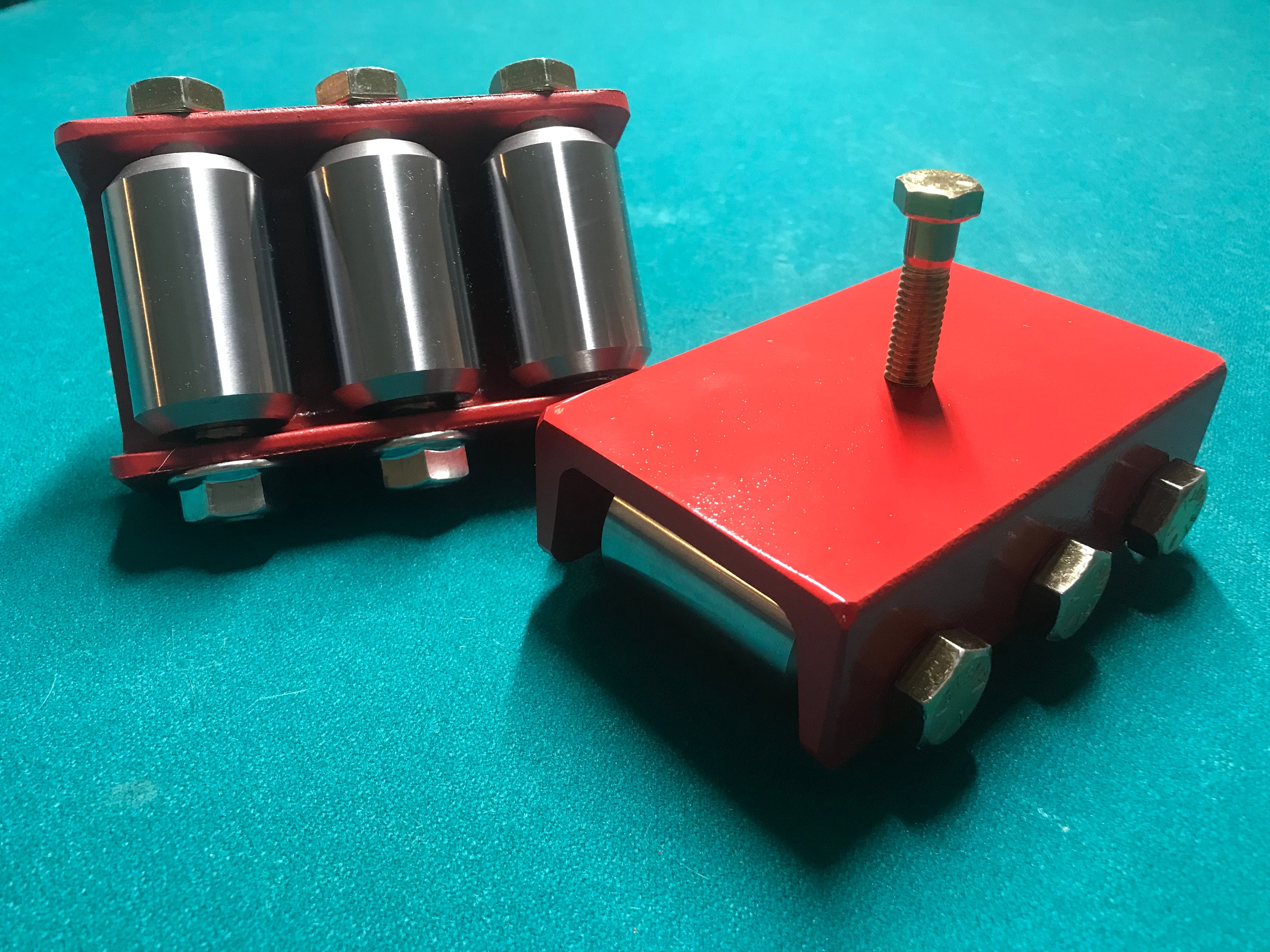 Heavy Duty Machine Movers: 10,000lb Capacity, Solid Steel Rollers (2 ...