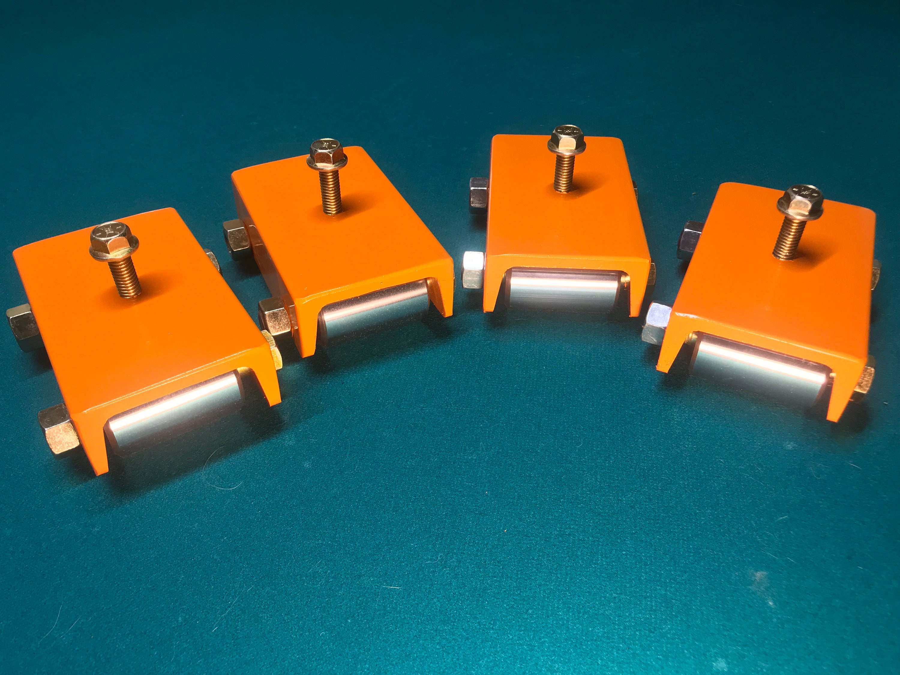 Heavy Duty Hand Made 20,000 Lbs (10 Tons) Machine Moving Skates, Moving ...